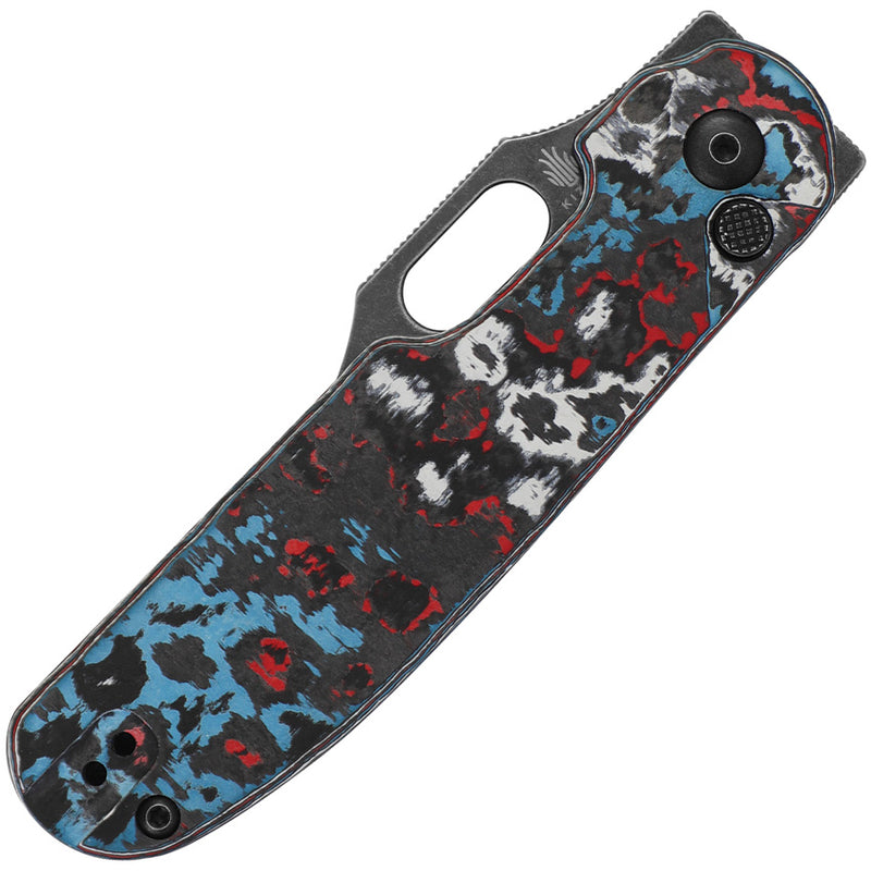 Kizer Cutlery Cormorant Button Lock Nebula