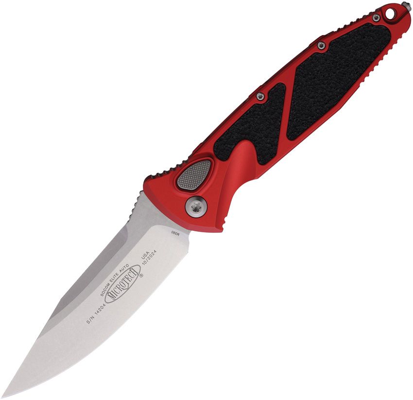 Microtech Auto Socom Elite Button lock