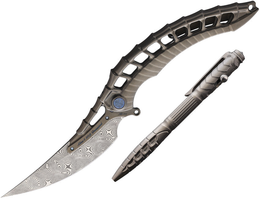 Rike Knife Alien 4 Framelock Combo